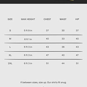 True Classic Active Quick Dry Crew Neck Mens T Shirt, Premium Fitted Athletic T Shirts Shirts for Men. Charcoal Heather Gray, XL