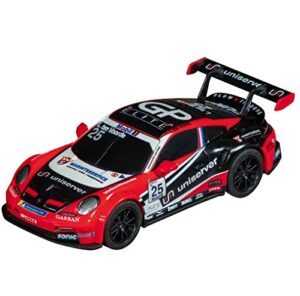 carrera 64207 porsche 911 gt3 cup team gp-elite no.25 1:43 scale analog slot car racing vehicle go!!! slot car toy race track sets