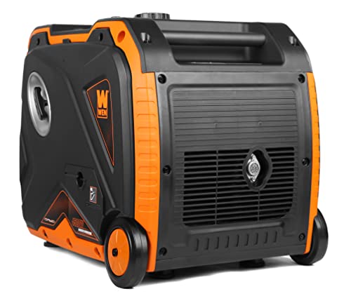 WEN DF450i Super Quiet 4500-Watt Dual RV-Ready Portable Inverter Generator with Fuel Shut-Off