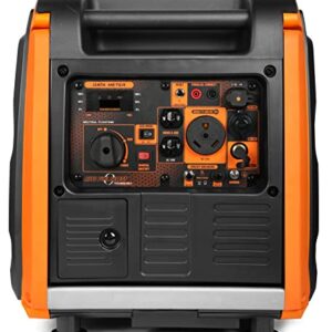 WEN DF450i Super Quiet 4500-Watt Dual RV-Ready Portable Inverter Generator with Fuel Shut-Off