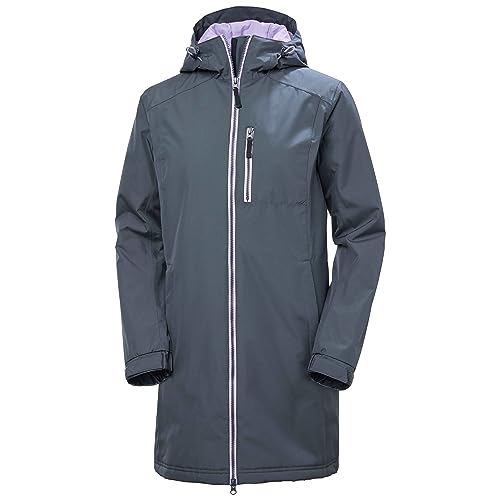 Helly-Hansen Women's Standard Long Belfast Winter Jacket, 860 Alpine Frost, Medium