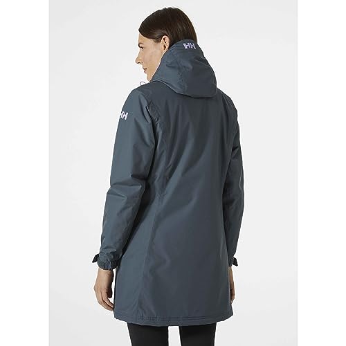 Helly-Hansen Women's Standard Long Belfast Winter Jacket, 860 Alpine Frost, Medium