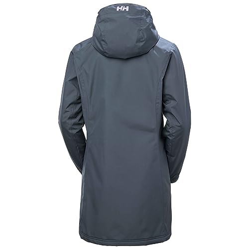 Helly-Hansen Women's Standard Long Belfast Winter Jacket, 860 Alpine Frost, Medium