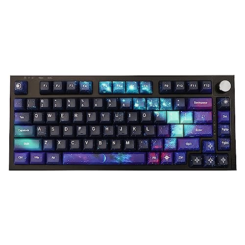 JSJT Keycaps KCA Profile Star Wars Keycaps Full 139 Keys PBT Dye Sublimation Custom Keycap Set for ANSI/ISO Layout 64/68/87/96/104/108 Cherry MX Switch Mechanical Gaming Keyboard