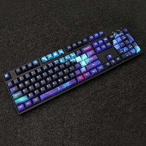 JSJT Keycaps KCA Profile Star Wars Keycaps Full 139 Keys PBT Dye Sublimation Custom Keycap Set for ANSI/ISO Layout 64/68/87/96/104/108 Cherry MX Switch Mechanical Gaming Keyboard