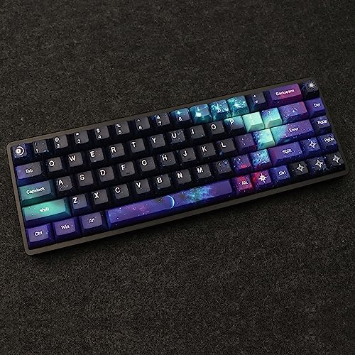 JSJT Keycaps KCA Profile Star Wars Keycaps Full 139 Keys PBT Dye Sublimation Custom Keycap Set for ANSI/ISO Layout 64/68/87/96/104/108 Cherry MX Switch Mechanical Gaming Keyboard