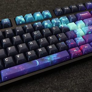 JSJT Keycaps KCA Profile Star Wars Keycaps Full 139 Keys PBT Dye Sublimation Custom Keycap Set for ANSI/ISO Layout 64/68/87/96/104/108 Cherry MX Switch Mechanical Gaming Keyboard