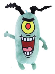 toynk nickelodeon spongebob squarepants 10 inch plush | plankton