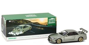 greenlight 1:18 artisan collection - 1999 niss** skyline gt-r (r34) - millennium jade 19033 [shipping from canada]