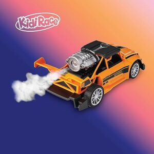 RC Two Pack Race Car Gifts for Kids - Rechargeable Drifting Stunt Car - Remote Control Toys 2.4ghz 1:20 Scale - Smoke Generating Cars - Birthday Gift Ideas for Boys & Girls Ages 3 4-7 8-12 Year Old