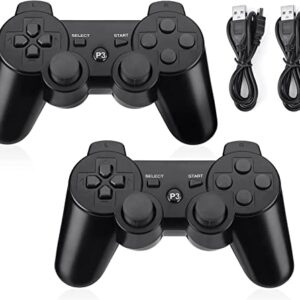 Prodico Wireless Controller for PS3,Double Shock Rechargeable Analog Controller for PS3 2 Pack