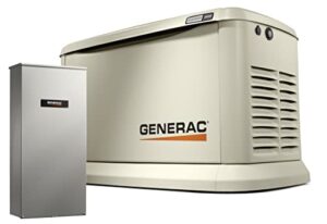 generac 7291 26kw air cooled guardian series home standby generator with 200-amp transfer switch - comprehensive protection - smart controls - versatile power - wi-fi connectivity - real-time updates