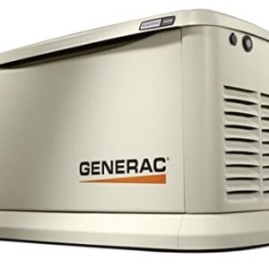 Generac 7291 26kW Air Cooled Guardian Series Home Standby Generator with 200-Amp Transfer Switch - Comprehensive Protection - Smart Controls - Versatile Power - Wi-Fi Connectivity - Real-Time Updates