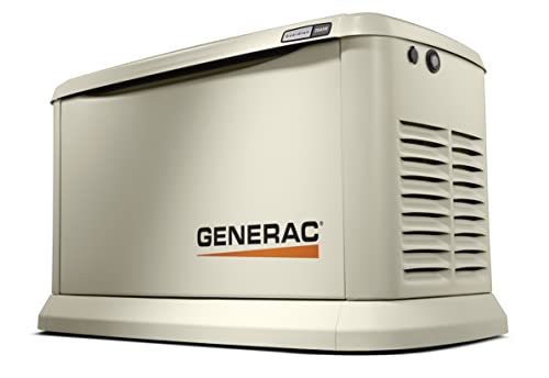 Generac 7291 26kW Air Cooled Guardian Series Home Standby Generator with 200-Amp Transfer Switch - Comprehensive Protection - Smart Controls - Versatile Power - Wi-Fi Connectivity - Real-Time Updates