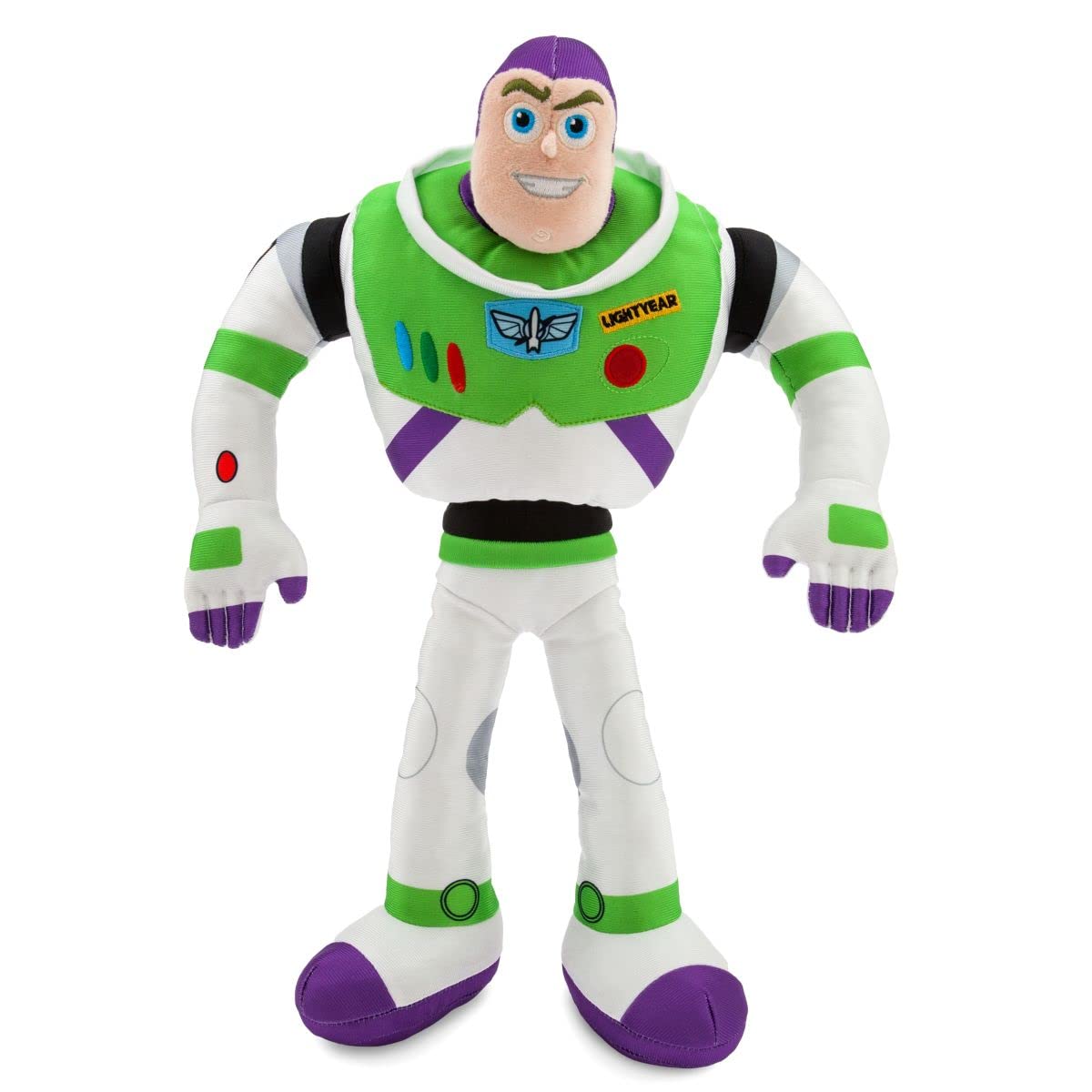 Disney Pixar Disney Store Official Buzz Lightyear Plush, Toy Story, Medium, 17 Inches, Iconic Cuddly Toy Character with Embroidered Features, Perfect Present for Kids, Suitable for All Ages 0+