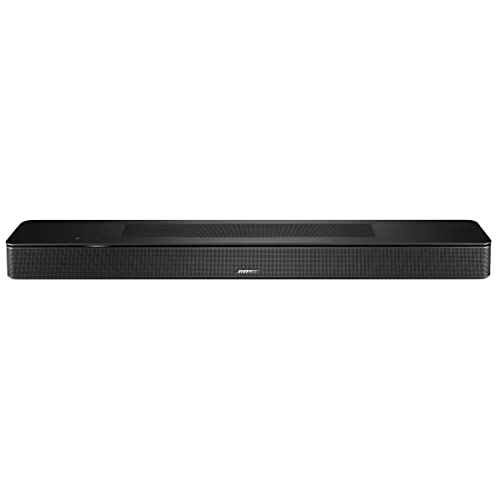 Bose Smart Soundbar 600, Black Bundle with Wireless Surround Speakers (Pair), Bass Module 500