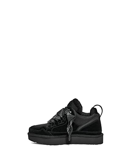 UGG Women's LOWMEL Sneaker, Black, 7