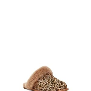 UGG Women's Scuffette II SPECKLES Slipper, Chestnut, 10