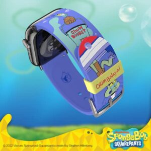 SpongeBob - Krusty Krab Smartwatch Band - Officially Licensed, Compatible with Every Size & Series of Apple Watch (watch not included)