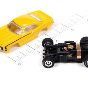 Auto World Xtraction 1969 Chevrolet Camaro (Yellow) HO Scale Slot Car