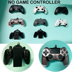 Universal Game Controller Holder Stand,Mini Wall Mount Organizer Rack Hanger Hook- Strong & Flexible, for PS3/PS4/PS5/Xbox 360/Xbox One/S/X/Elite/Series S/Series X Controller,etc - NO Controller