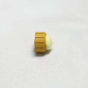 Cmokifuly Cute Keys 3D Steamed-Bao Cute Custom Keycaps,ESC Keycap for Mechanical Keyboard OEM R4 Profile Magnetic Interesting Keycaps Shine-Through Base Keycap (Bao)