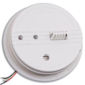 Kidde Smoke Detector, Hardwired with Battery Backup & Interconnect, Battery Included & Heat Detector, Hardwired with Battery Backup & 2 LEDs, Interconnectable