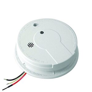 Kidde Smoke Detector, Hardwired with Battery Backup & Interconnect, Battery Included & Heat Detector, Hardwired with Battery Backup & 2 LEDs, Interconnectable