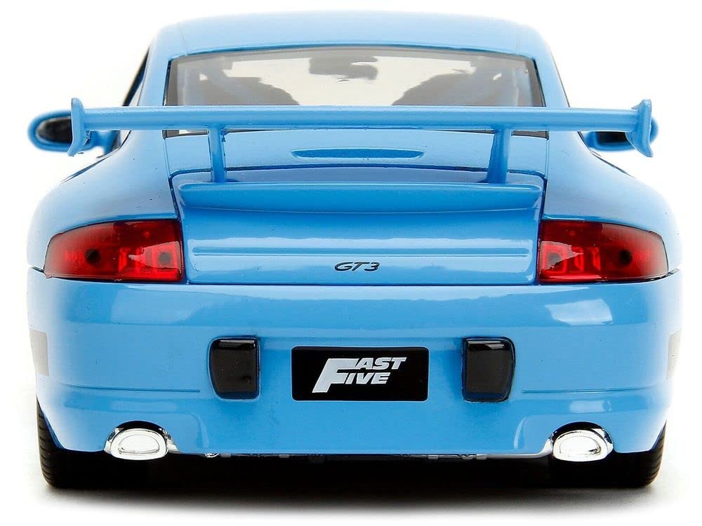 Jada Toys Fast & Furious Brian's Porsche 911 GT3 RS 1:24 Die-cast Car, Toys for Kids and Adults