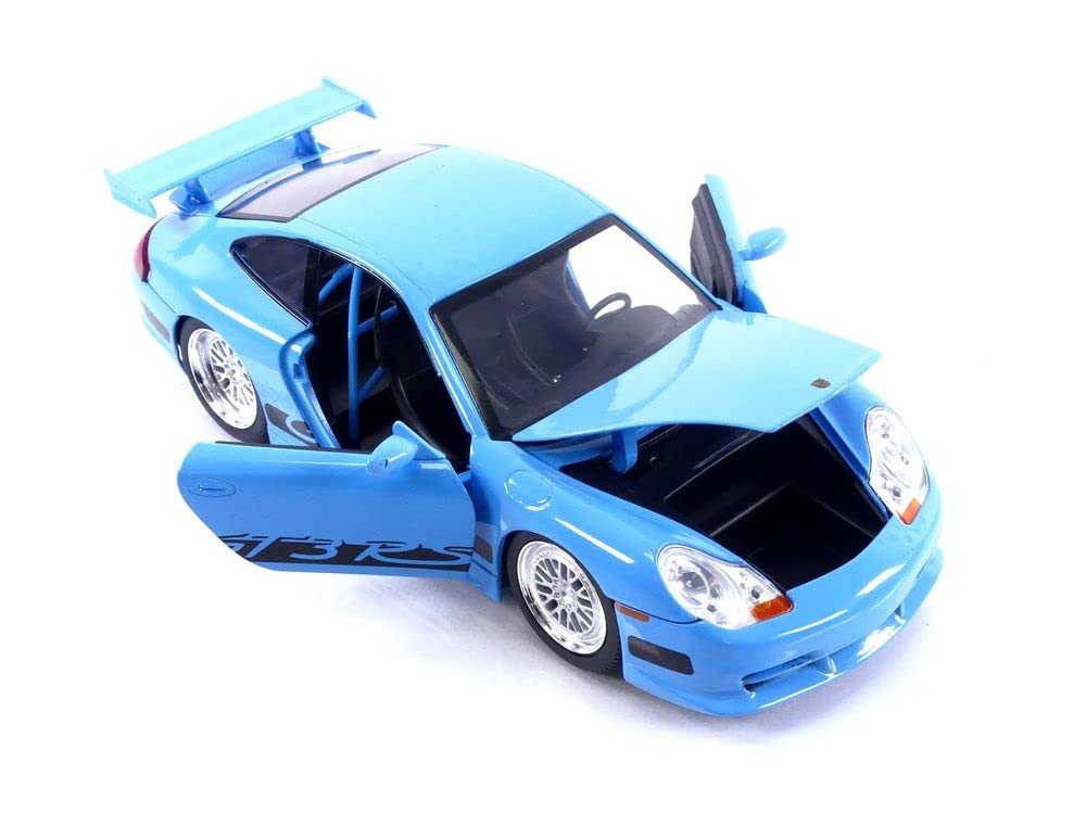 Jada Toys Fast & Furious Brian's Porsche 911 GT3 RS 1:24 Die-cast Car, Toys for Kids and Adults