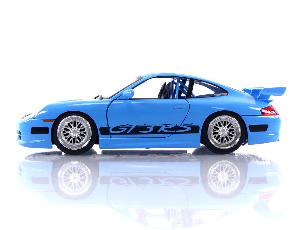 Jada Toys Fast & Furious Brian's Porsche 911 GT3 RS 1:24 Die-cast Car, Toys for Kids and Adults