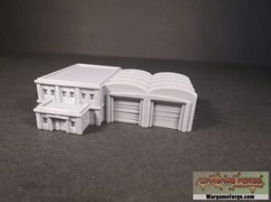 fire station 6mm/8mm tabletop terrain (standard)