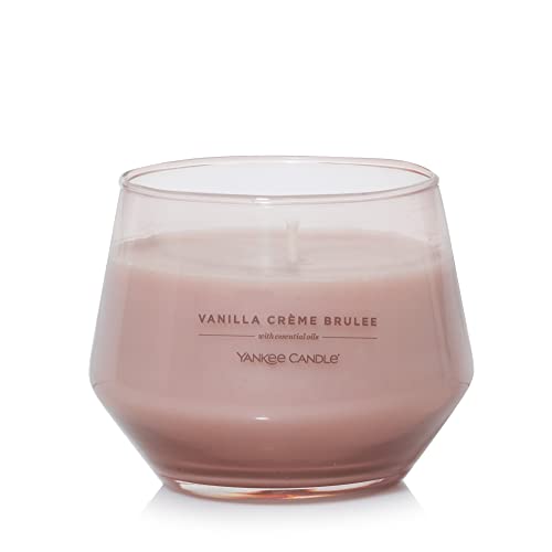 Yankee Candle Studio Medium Candle, Vanilla Crème Brûlée, 10 oz