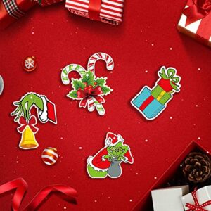 Christmas Tree Decorations - 30PCS Grinch Christmas Tree Hanging Ornament Holiday Xmas Ornaments Christmas Decorations Indoors Home Decor