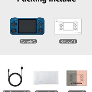 RG353M Metal Retro Game Handheld Game Console with Android 11 64bit Linux System 3.5’’ IPS Touch Screen Built-in 64G TF and Hall Joystick