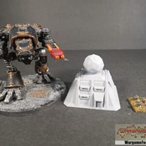 Sensor Tower 6mm/8mm Tabletop Terrain Compatible with Epic, Adeptus Titanicus, Hex Maps