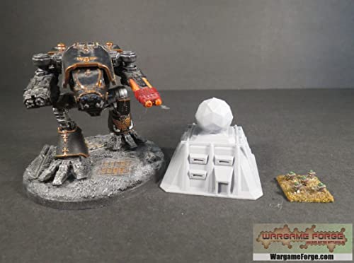 Sensor Tower 6mm/8mm Tabletop Terrain Compatible with Epic, Adeptus Titanicus, Hex Maps