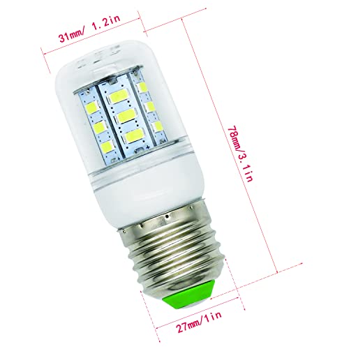 Sousery Replace 5304511738 LED Refrigerator Bulb, KEI D34L Refrigerator, AP6278388, PS12364857, Compatible with Frigidaire Kenmore Refrigerator Bulb, 85-265V 3.5W Cool White VS.(1Pack)