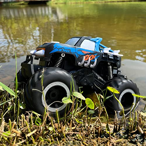 Threeking 1:16 Pick-up Toys RC Car Truck Toys Remote Control Cars Body Waterproofing Suitable for All Terrain 4WD Off-Road Car Gifts Presents for Boys/Girls Ages 6+