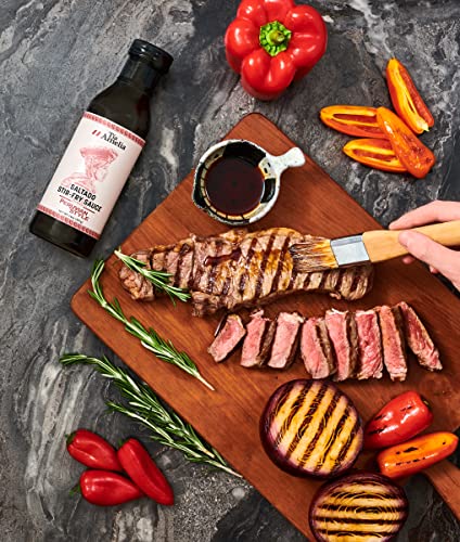 Tia Amelia Lomo Saltado Stir-Fry Sauce - Gluten-Free Peruvian Chinese Fusion Sauce for Steak, Chicken, Seafood, and Vegetables - Marinade and Sauce Perfect for Dressings, and Gourmet Cooking (14oz)