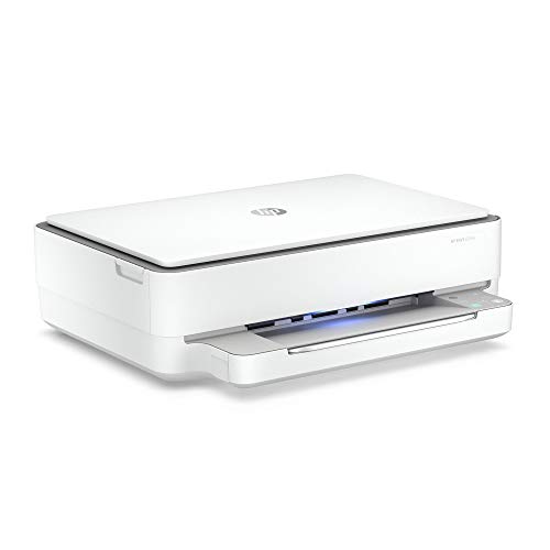 HP Envy 6055e Wireless Color All-in-One Printer with 6 Months Free Ink (223N1A) (Renewed Premium),white