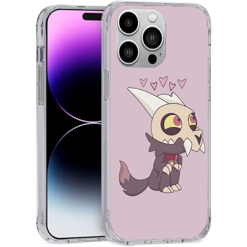 LEDSIX Phone Case The EDA Clawthorne King House Owl Shockproof Cover Funny Compatible with iPhone 12 Pro Max Clear Slim Transparent