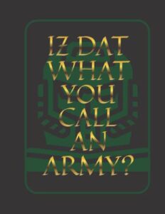 iz dat what you call an army? warhammer 40k, warhammer 40,000, army designer sheets, army roster sheets, tabletop gaming, wargaming: 50 sheets