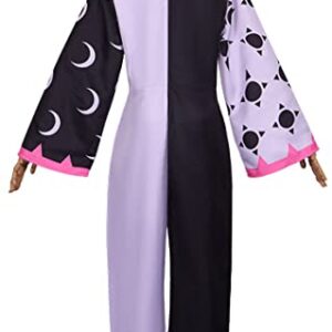 Kids Owl House Collector Cosplay Costume Jumpsuit Pajamas Halloween Uniform Outfit with Hat (Purple, Large)