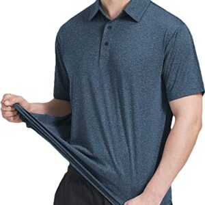 3 Pack Polo Shirts for Men Dry Fit Performance Short Sleeve Golf Polo Shirts (as1, Alpha, x_l, Regular, Regular, A03)