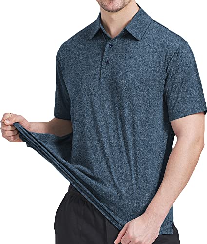 3 Pack Polo Shirts for Men Dry Fit Performance Short Sleeve Golf Polo Shirts (as1, Alpha, x_l, Regular, Regular, A03)