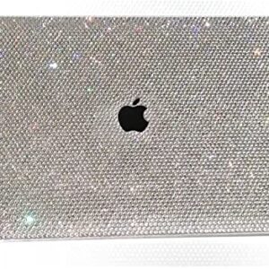 Teazgopx Bling Diamond MacBook 12 inch Case (Model: A1534/A1931,Release 2019 2018 2017 2016 2015),3D Glitter Sparkle Rhinestone Case Fashion Luxury Shiny Crystal Hard Shell for Womens Girls