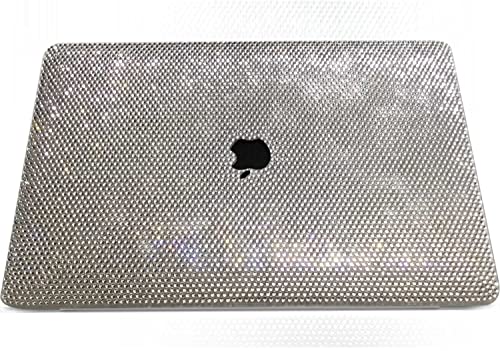 Teazgopx Bling Diamond MacBook 12 inch Case (Model: A1534/A1931,Release 2019 2018 2017 2016 2015),3D Glitter Sparkle Rhinestone Case Fashion Luxury Shiny Crystal Hard Shell for Womens Girls