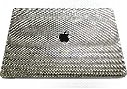 Teazgopx Bling Diamond MacBook 12 inch Case (Model: A1534/A1931,Release 2019 2018 2017 2016 2015),3D Glitter Sparkle Rhinestone Case Fashion Luxury Shiny Crystal Hard Shell for Womens Girls