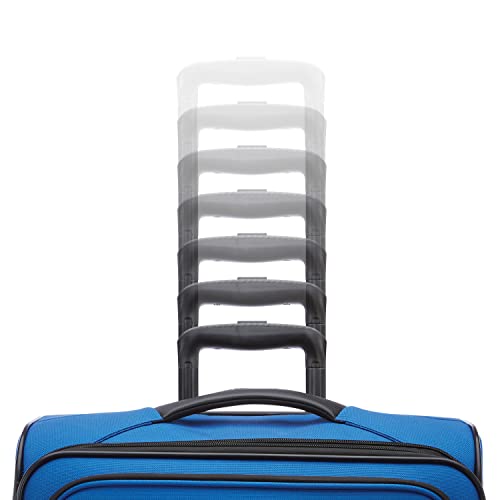 AMERICAN TOURISTER 4 KIX 2.0 Softside Expandable Luggage, Classic Blue, 28 Spinner